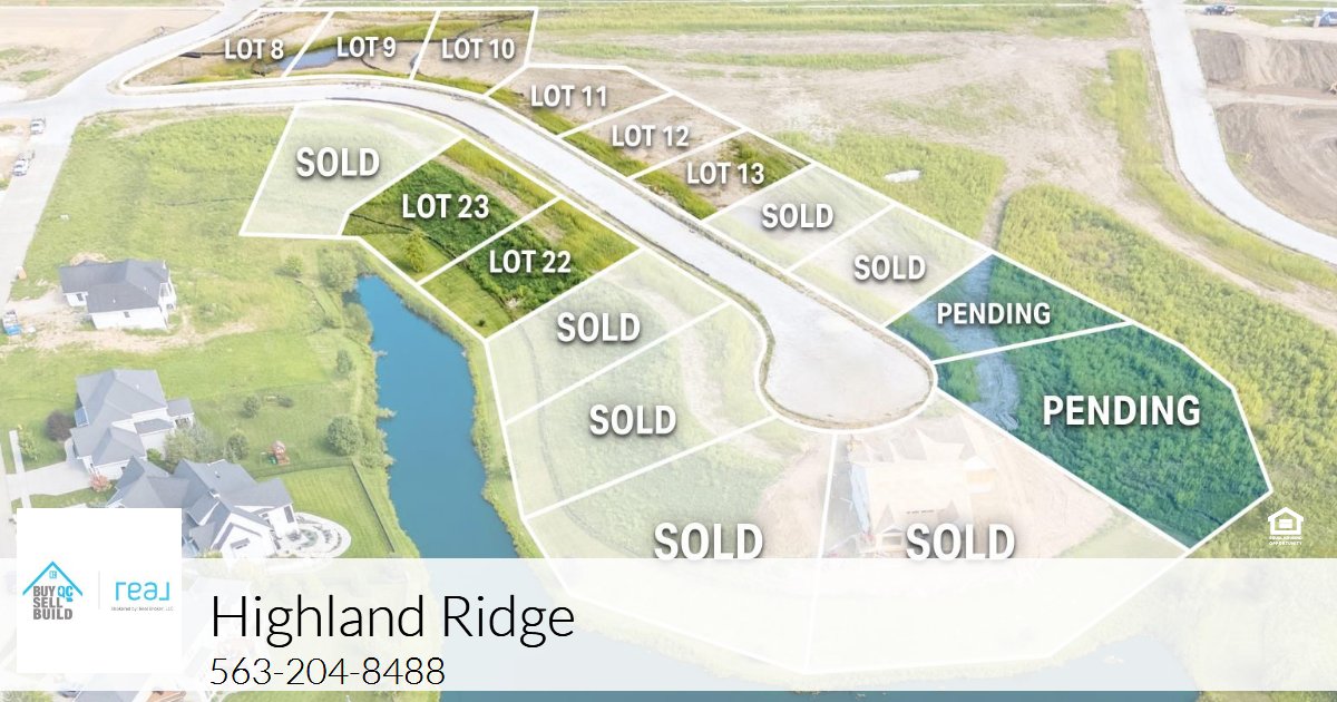 Highland Ridge Development, Bettendorf, IA 52722